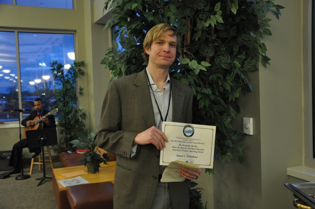 SOKY Book Fest partners award Dr. James Nicholson the 2013 Kentucky ...