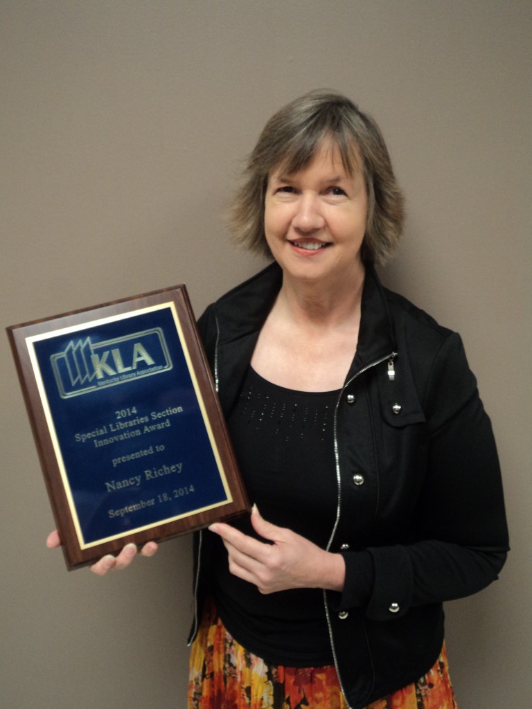 WKU Library Faculty Nancy Richey receives KLA Innovation Award | WKU ...